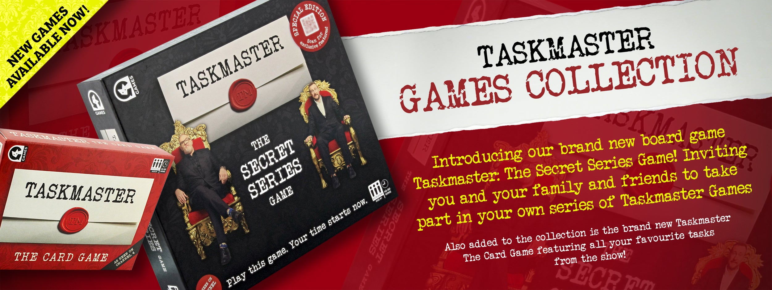 Taskmaster Wax Seal Keyring l Official Taskmaster Store