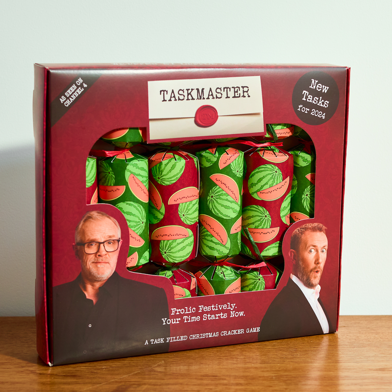 Taskmaster 2024 Christmas Crackers (Set of 6) - Brand New - Taskmasterstore