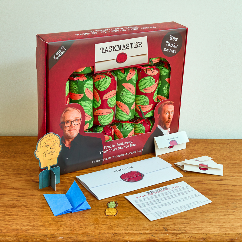 Taskmaster 2024 Christmas Crackers (Set of 6) - Brand New - Taskmasterstore
